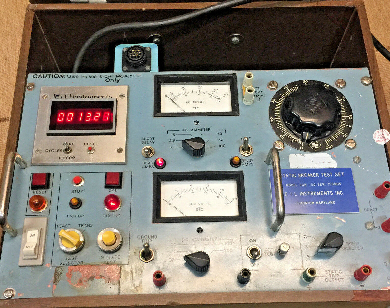 EIL Instruments, Timonium MD, 1973-1977