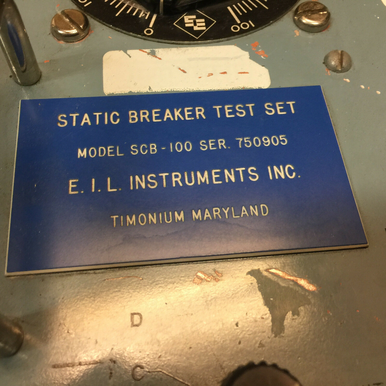 EIL Instruments, Timonium MD, 1973-1977