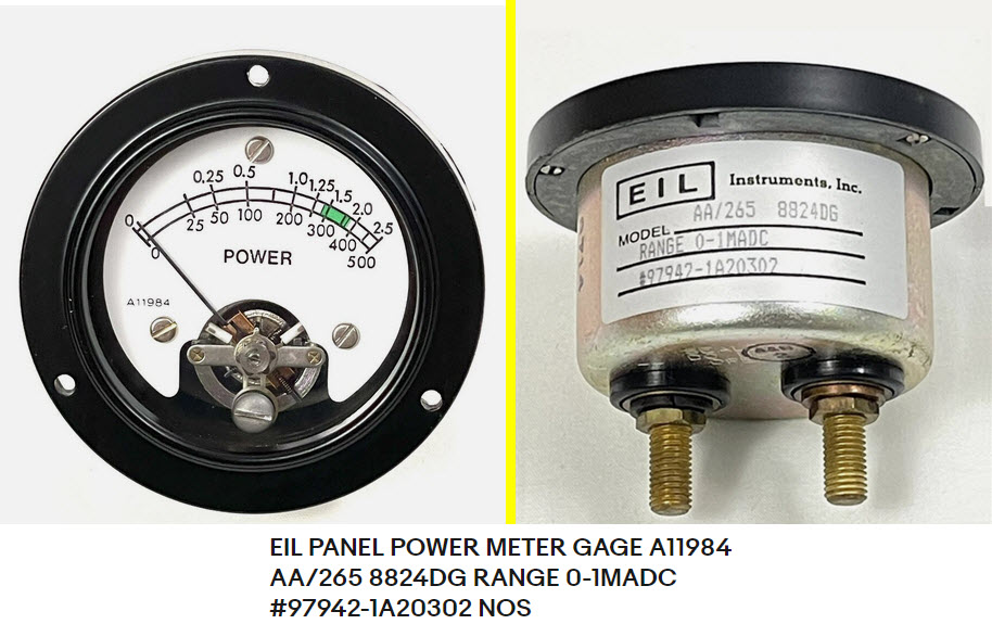 EIL Instruments, Timonium MD, 1973-1977