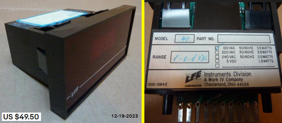 EIL Instruments, Timonium MD, 1973-1977