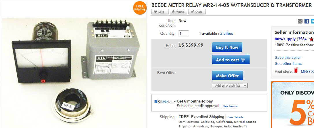 EIL Instruments, Timonium MD, 1973-1977