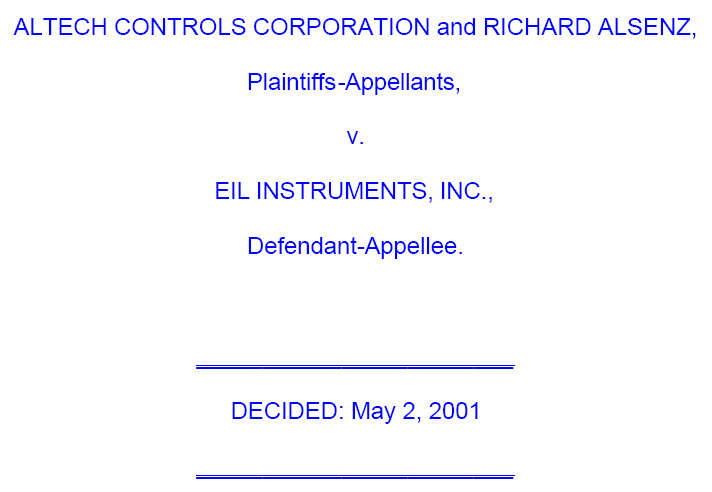 EIL Instruments, Timonium MD, 1973-1977