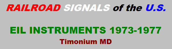 EIL Instruments, Timonium MD, 1973-1977