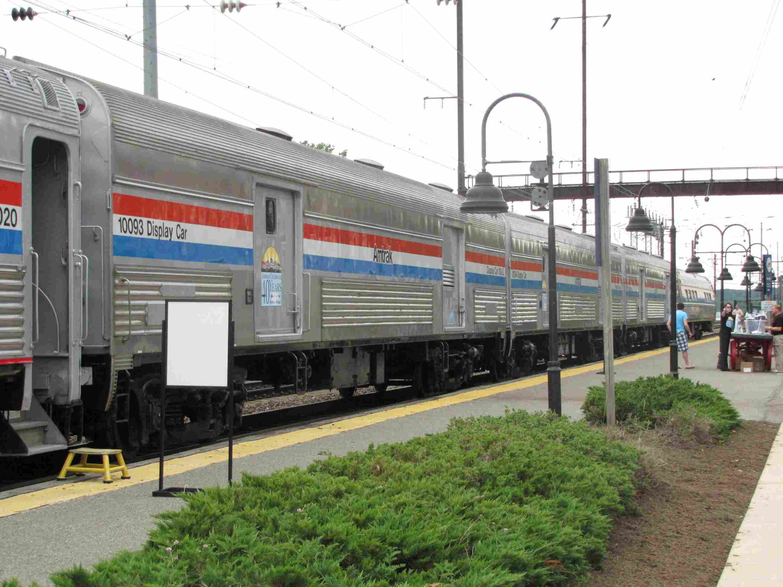 Amtrak's 40th Anniversary Train in Perryville MD