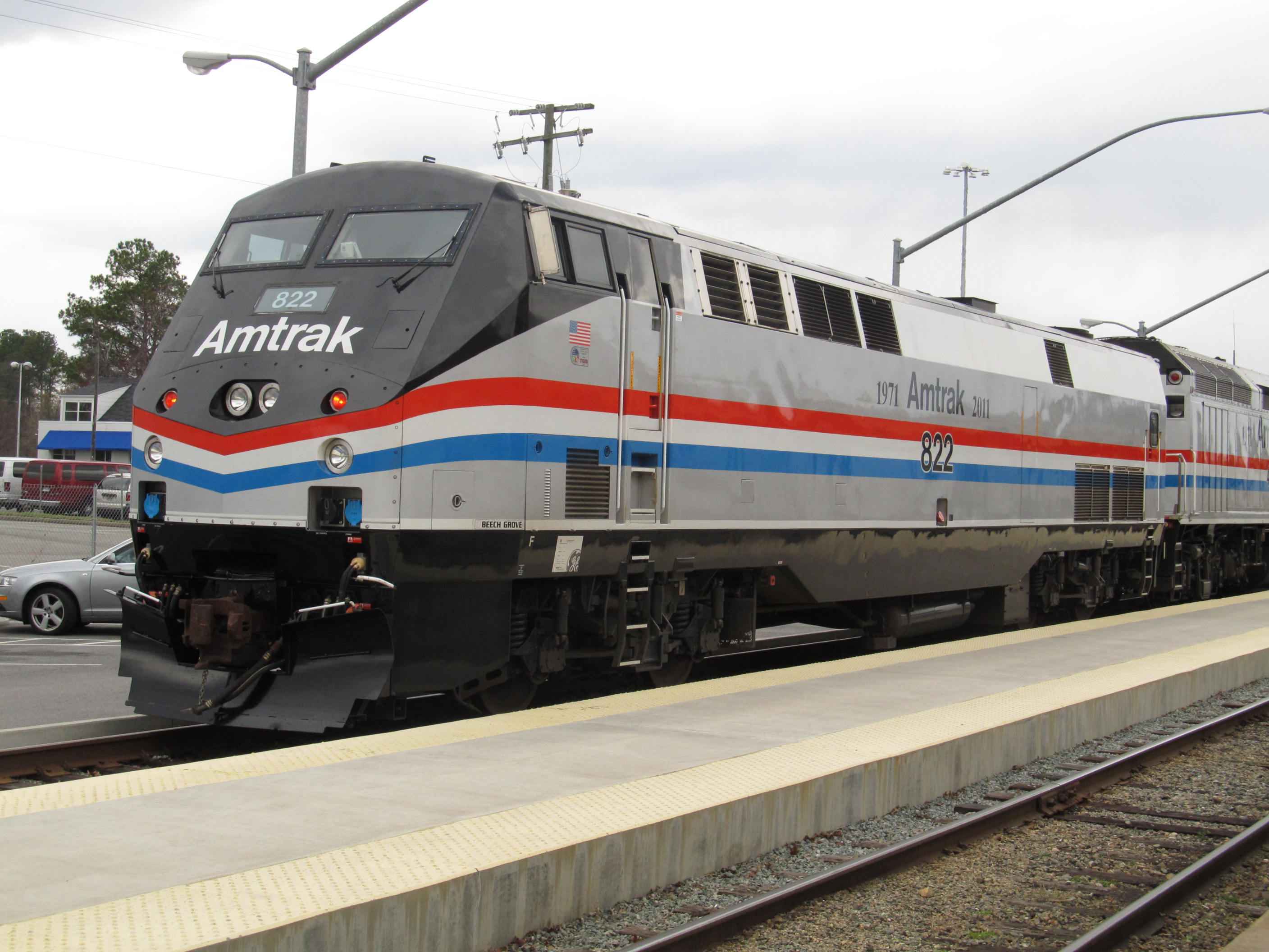 Amtrak's 40th Anniversary Train in Richmond VA
