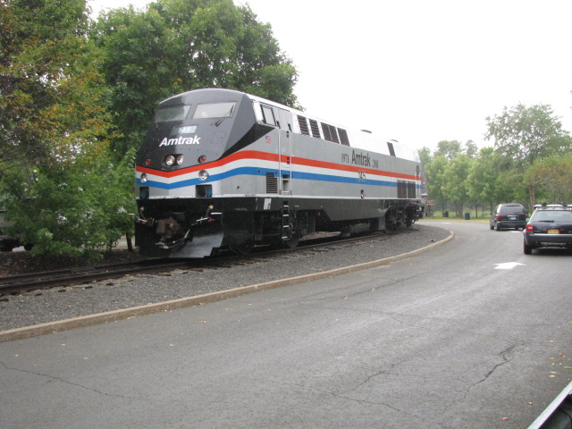 Amtrak's 40th Annivesary Train in Scranton PA
