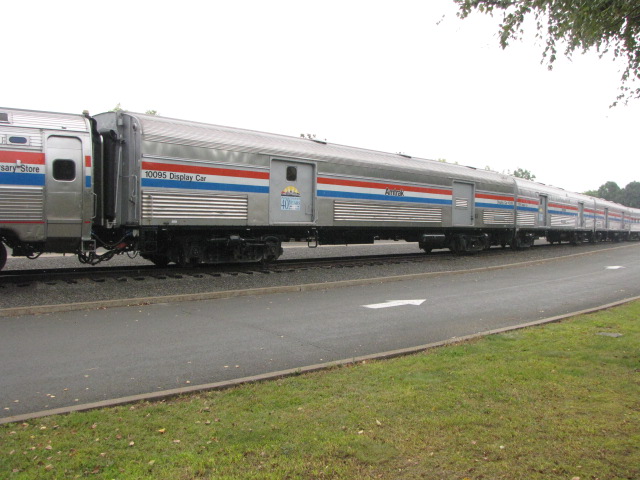 Amtrak's 40th Annivesary Train in Scranton PA