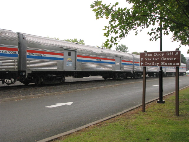 Amtrak's 40th Annivesary Train in Scranton PA