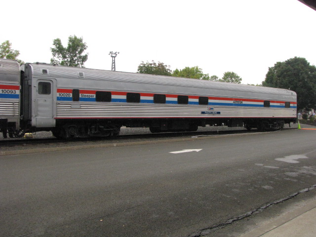 Amtrak's 40th Annivesary Train in Scranton PA