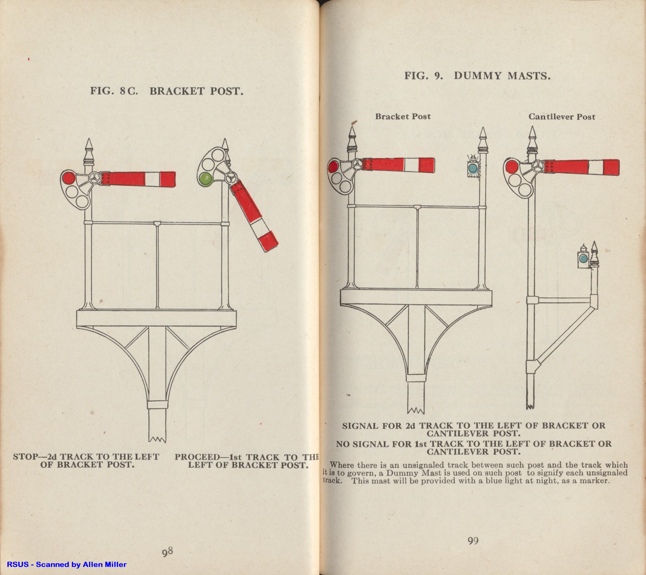 Maine Central RR Signal Aspects 1924