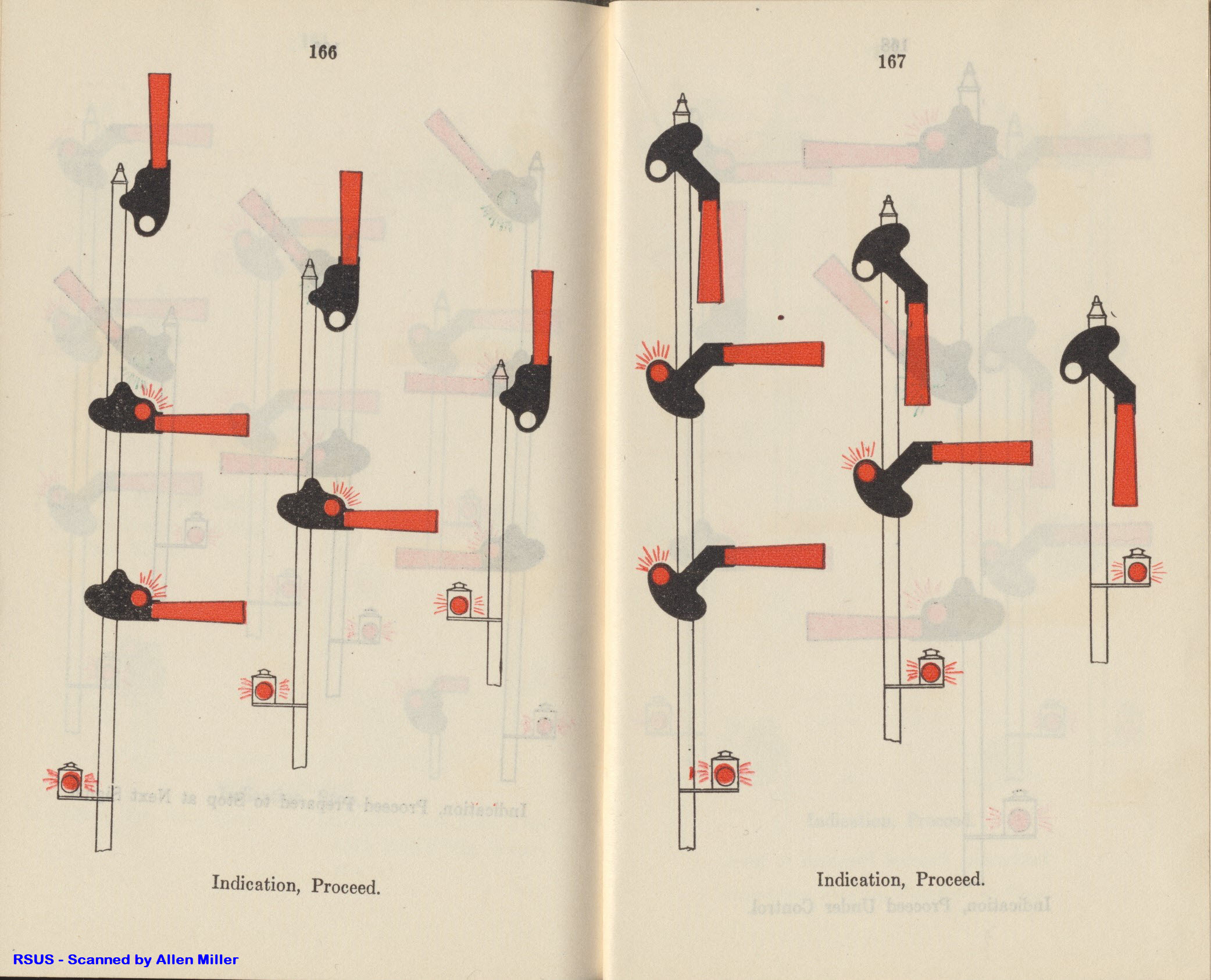 Norfolk & Western Rwy Signal Aspects 1915
