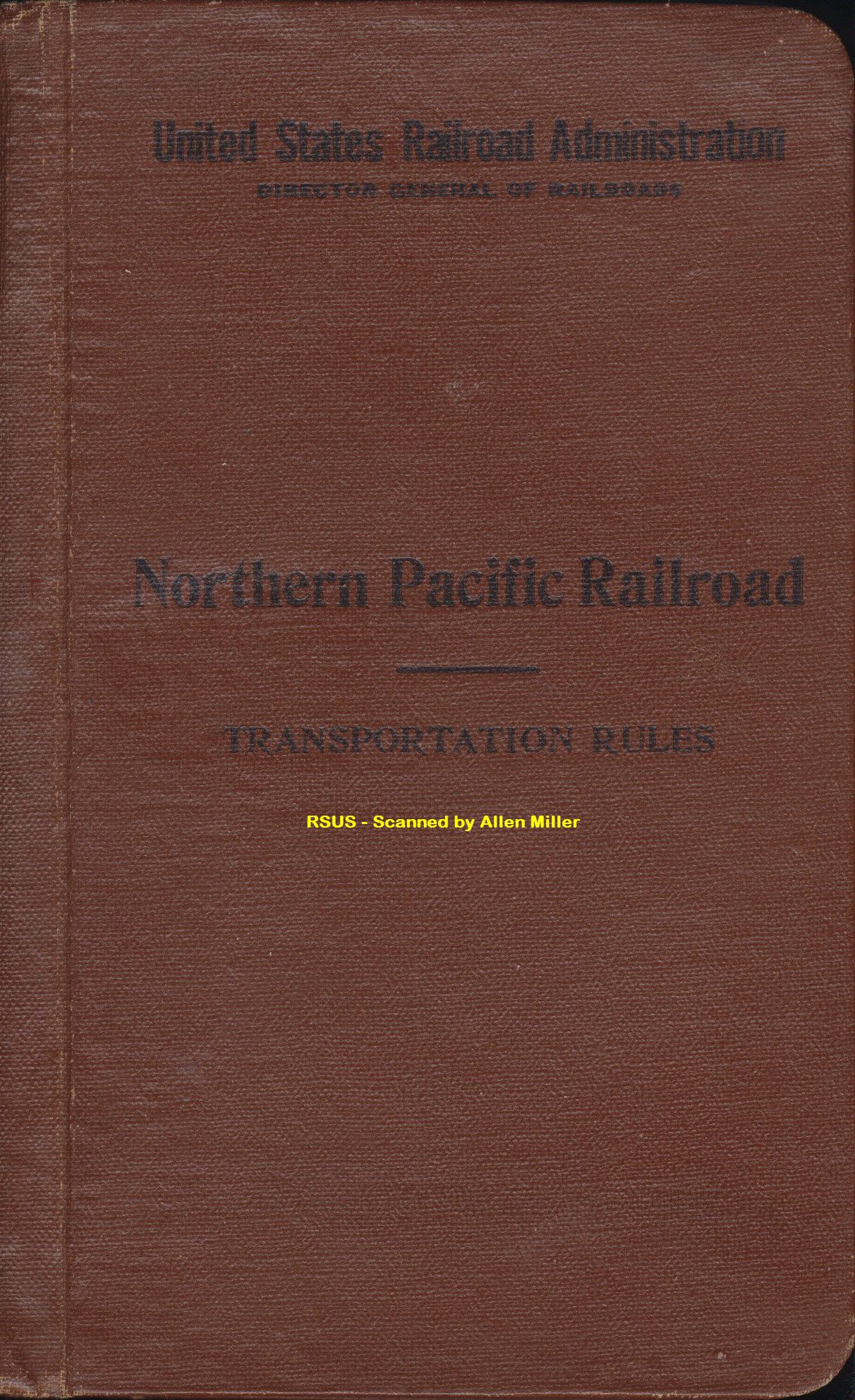 Northern Pacific RR Signal Aspects ~1925