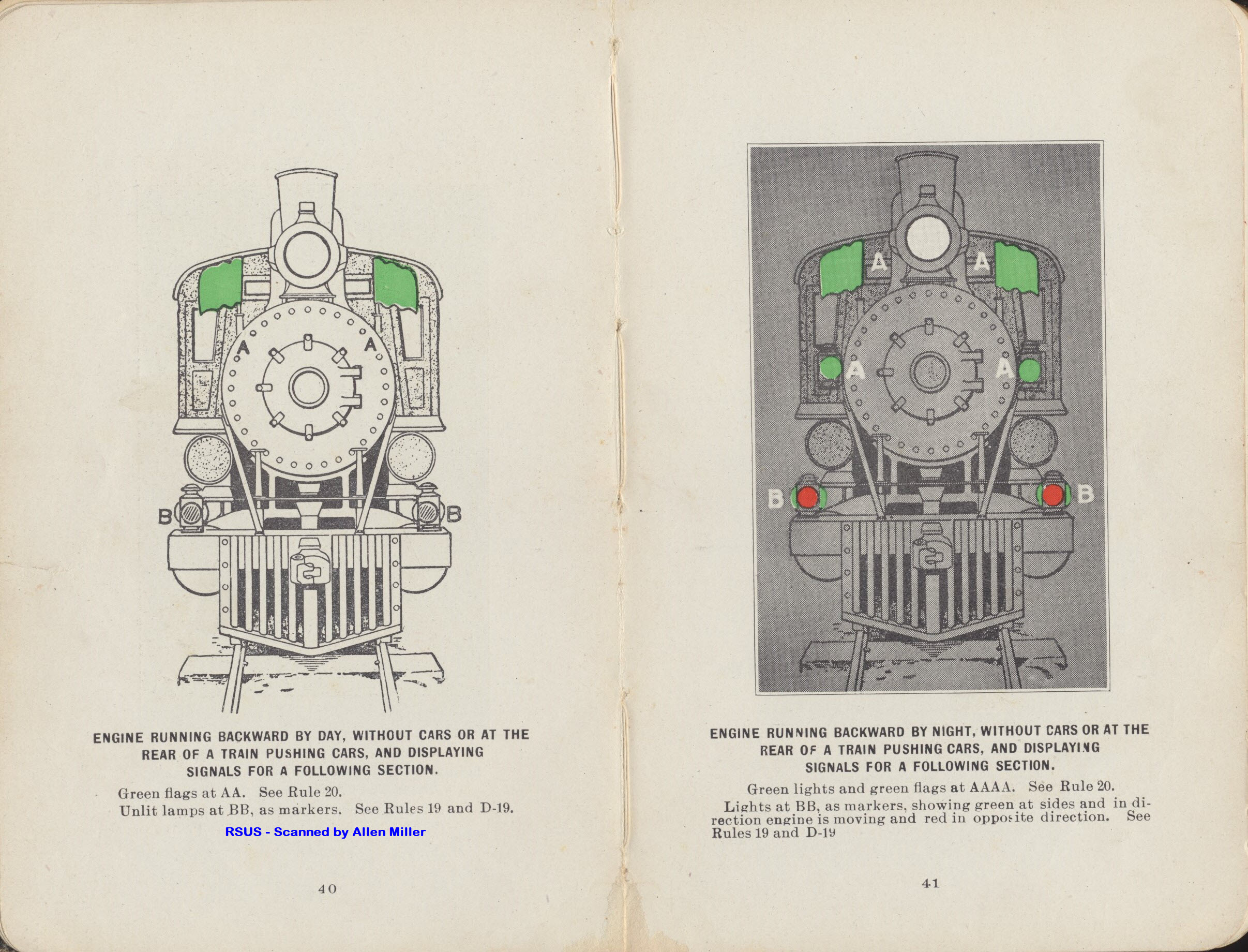 Soo Rwy Signal Aspects 1912