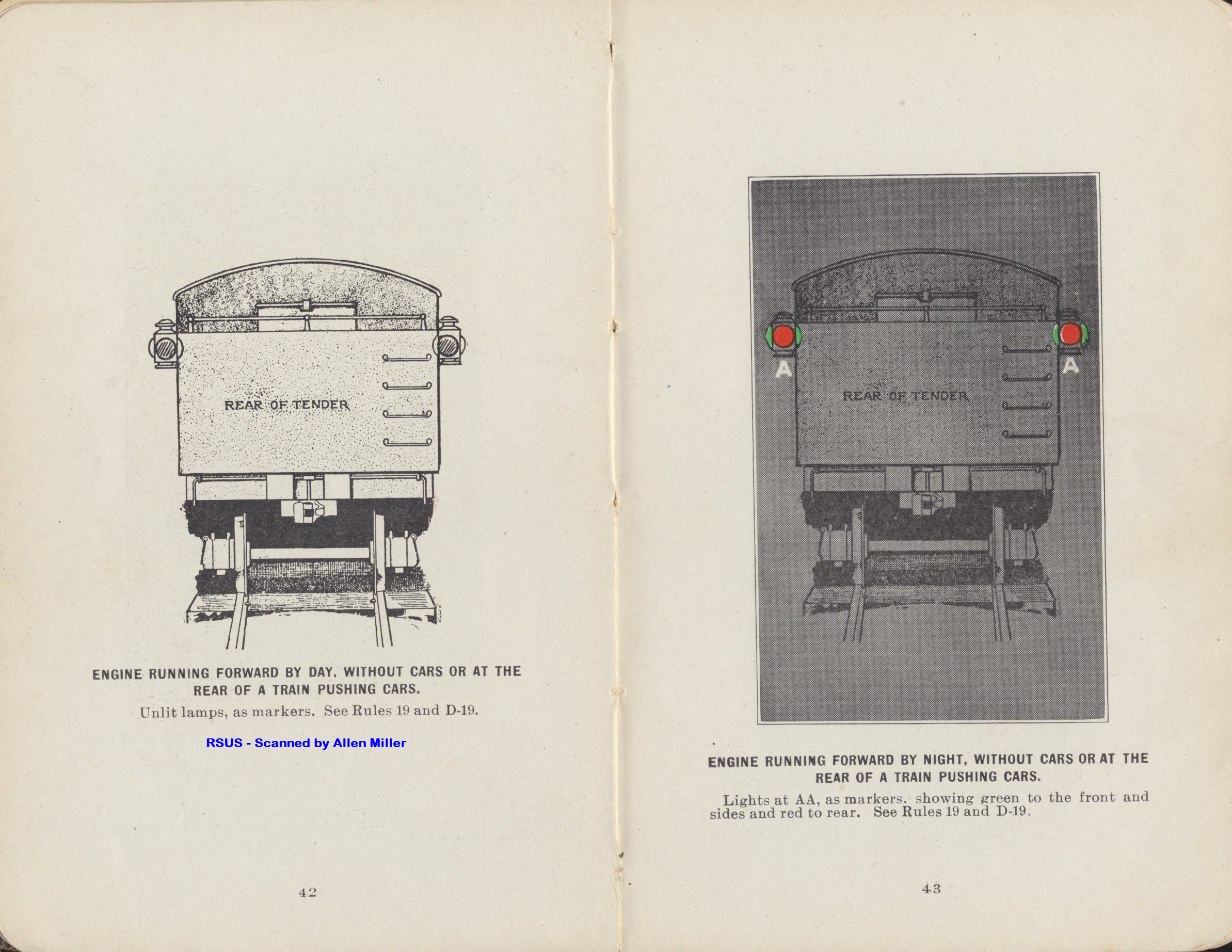 Soo Rwy Signal Aspects 1912