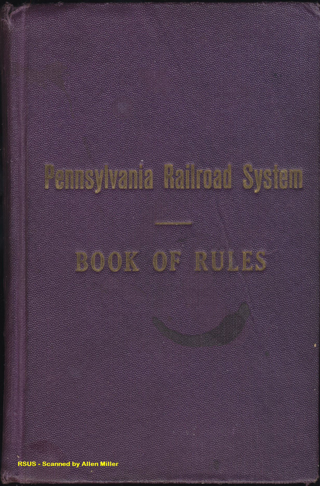 Pennsylvania RR Signal Aspects 1925