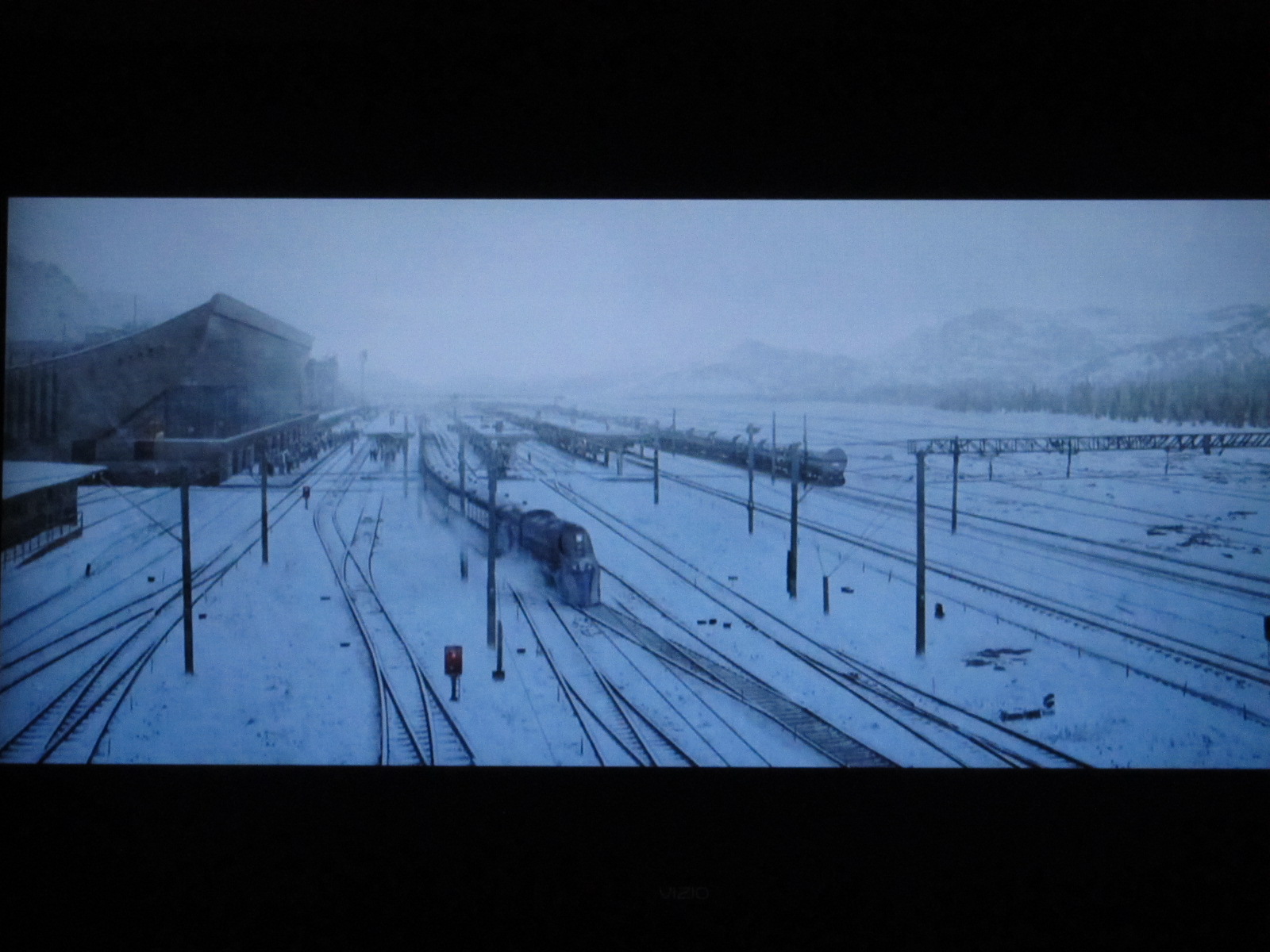 Trains in the movies and on TV