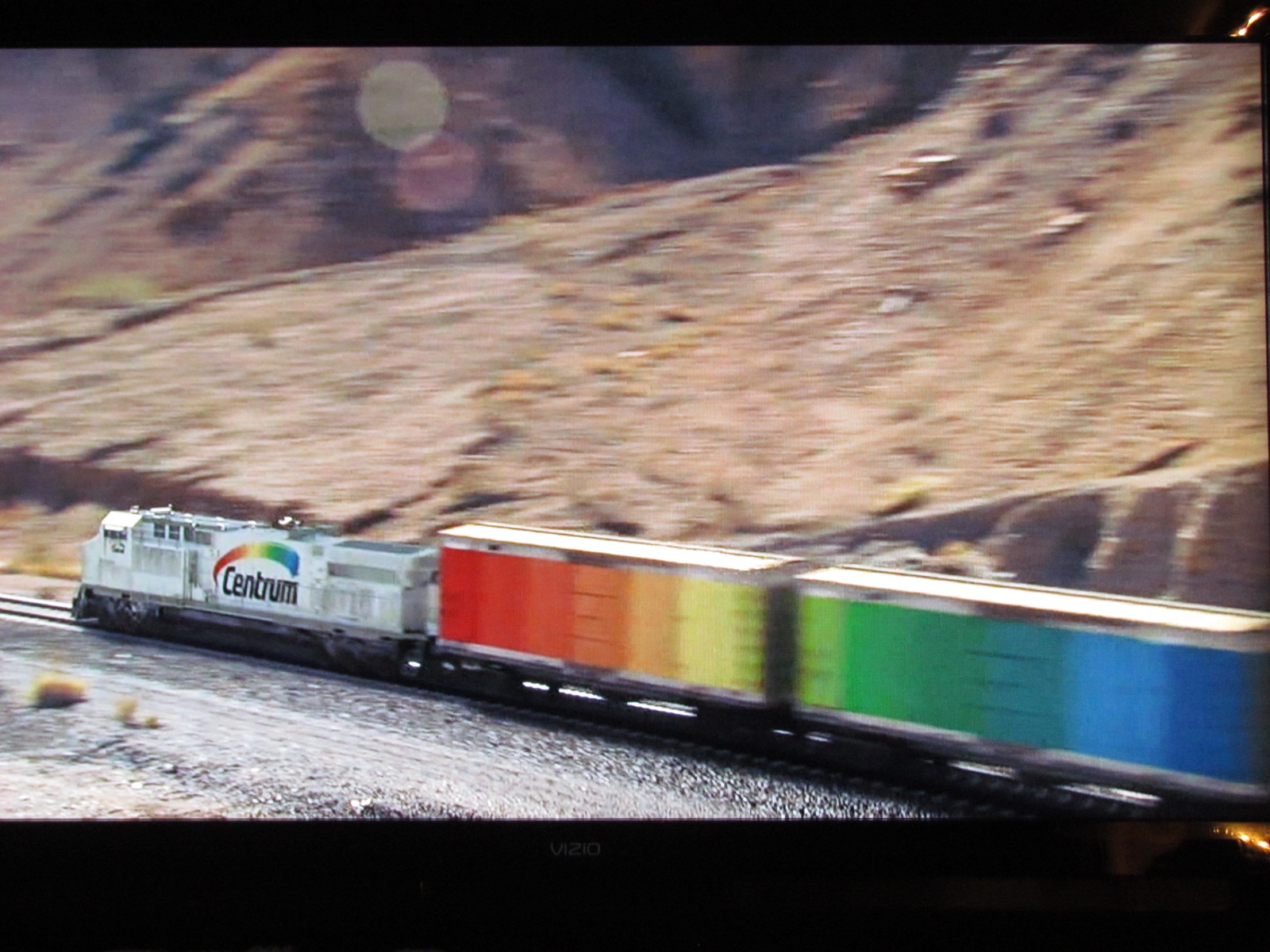 Trains in the movies and on TV