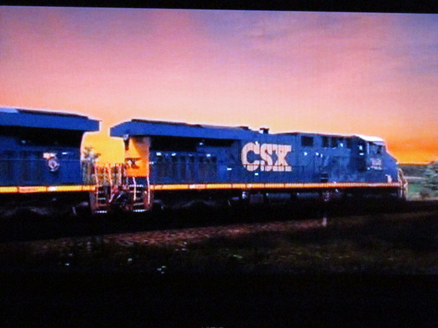 Trains in the movies and on TV