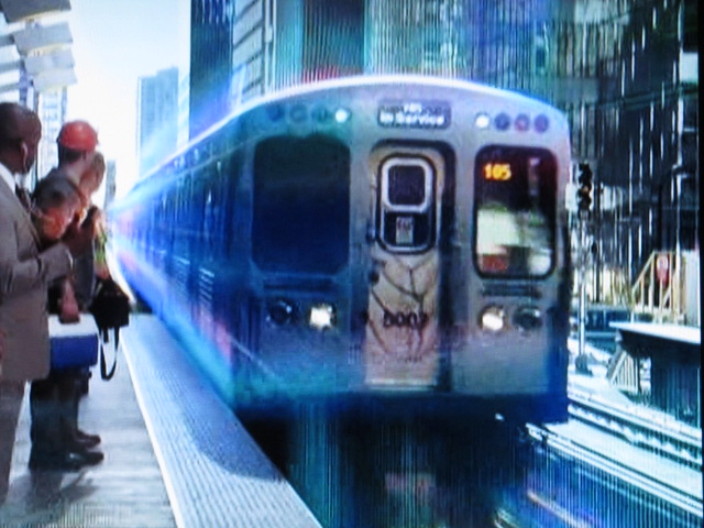 Trains in the movies and on TV