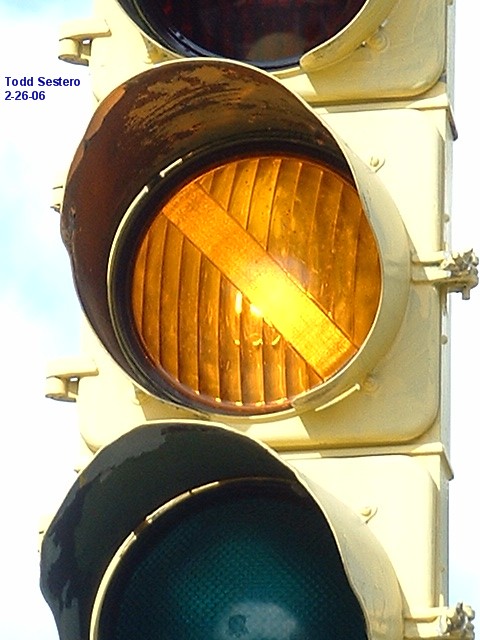 Traffic Lights with Semaphore Lenses!