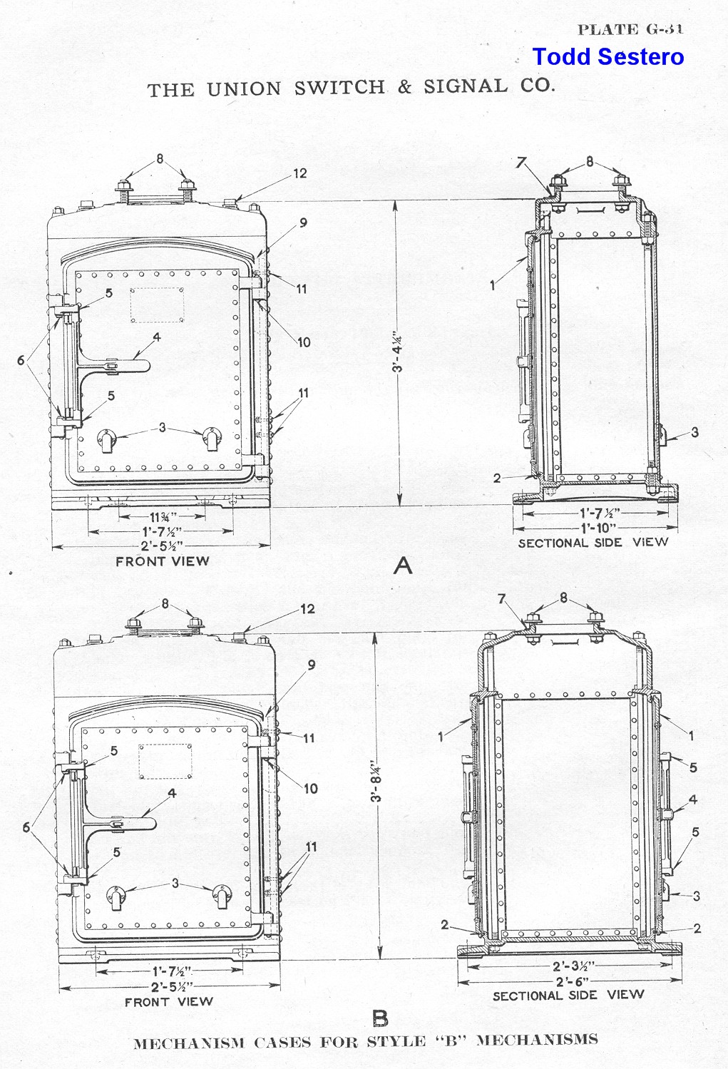 US&S Semaphores Page