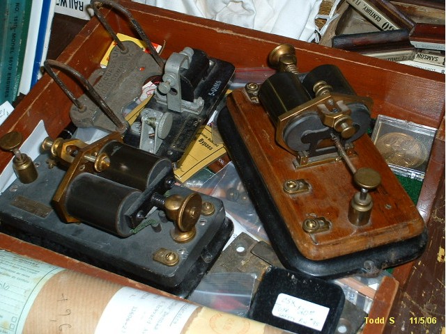Railroad Phones and Telegraph Page