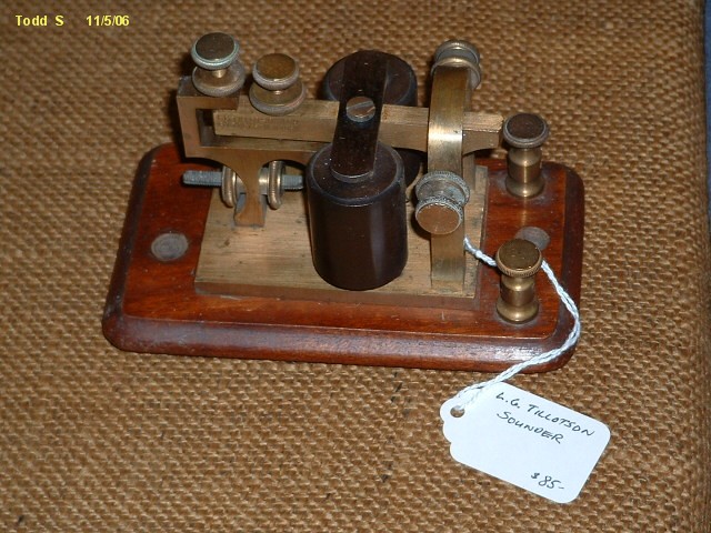 Railroad Phones and Telegraph Page