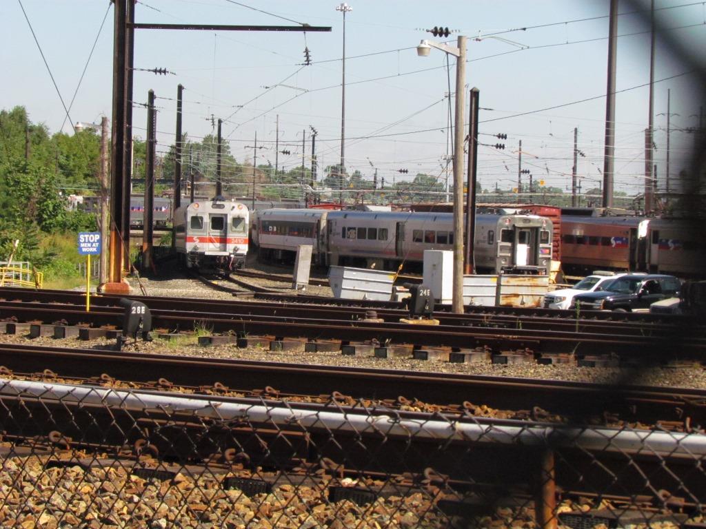 MARC, NJT, and AMTRAK running on SEPTA in Philly