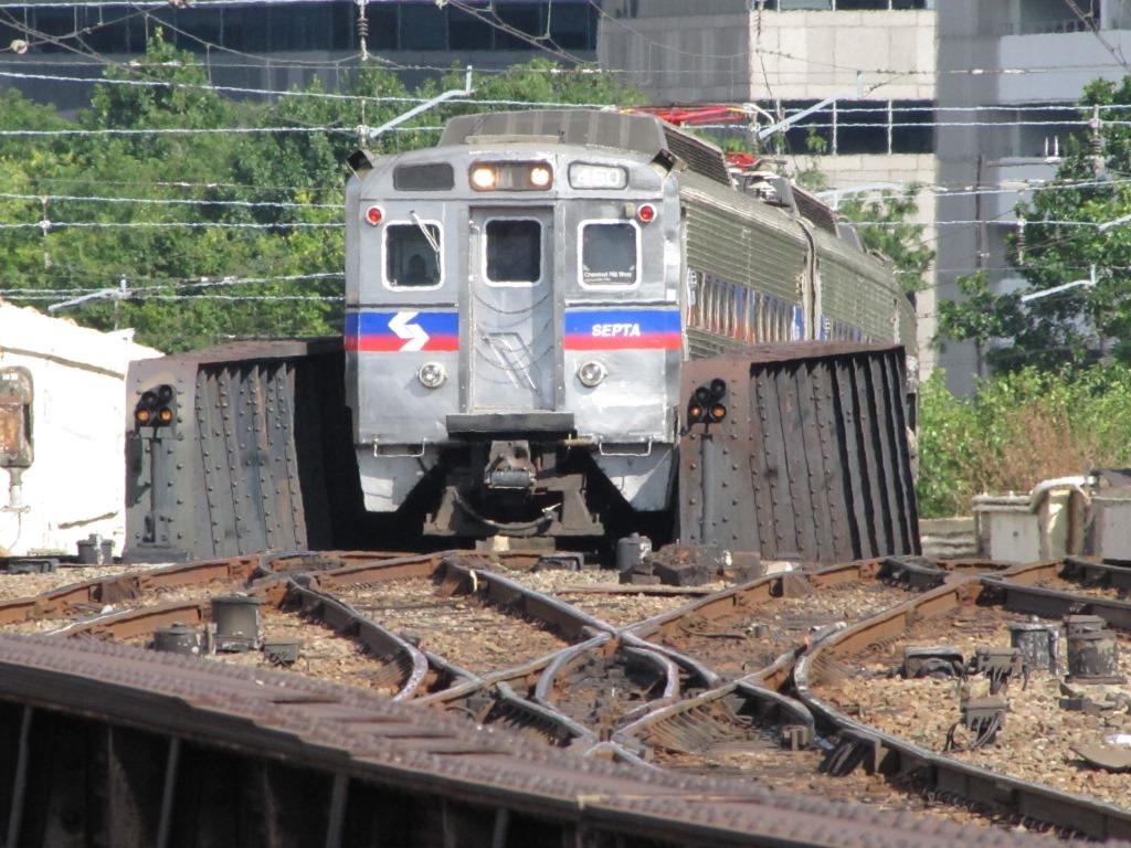 MARC, NJT, and AMTRAK running on SEPTA in Philly