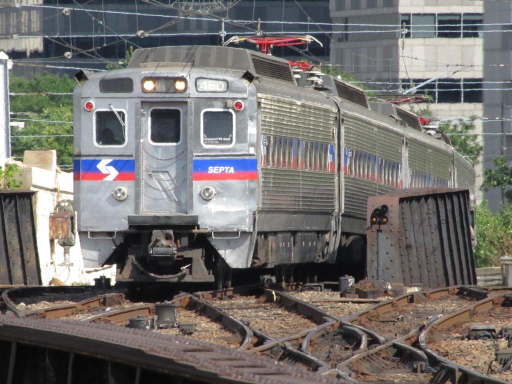 MARC, NJT, and AMTRAK running on SEPTA in Philly