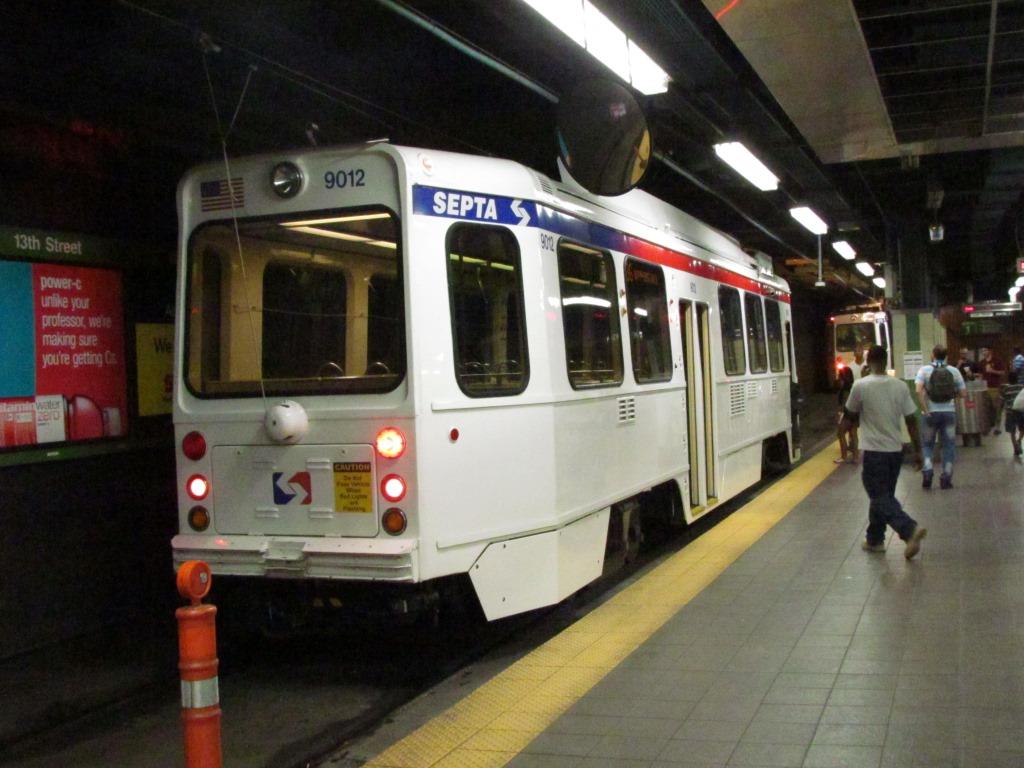 MARC, NJT, and AMTRAK running on SEPTA in Philly